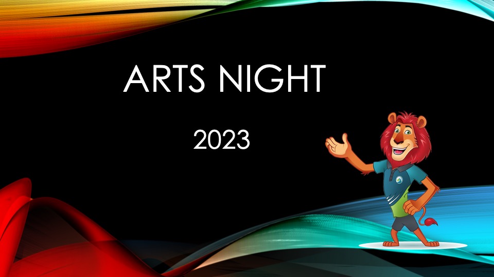 DATE CLAIMER - ARTS NIGHT